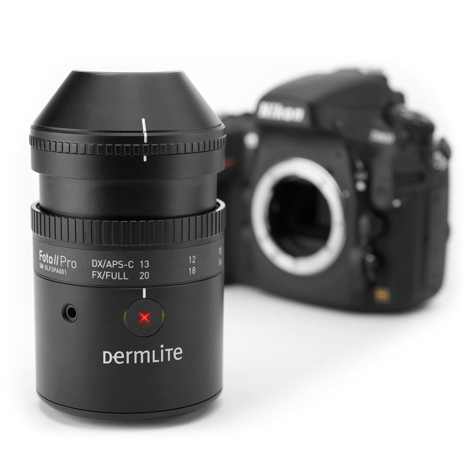 DermLite Foto II Pro without Nikon D500