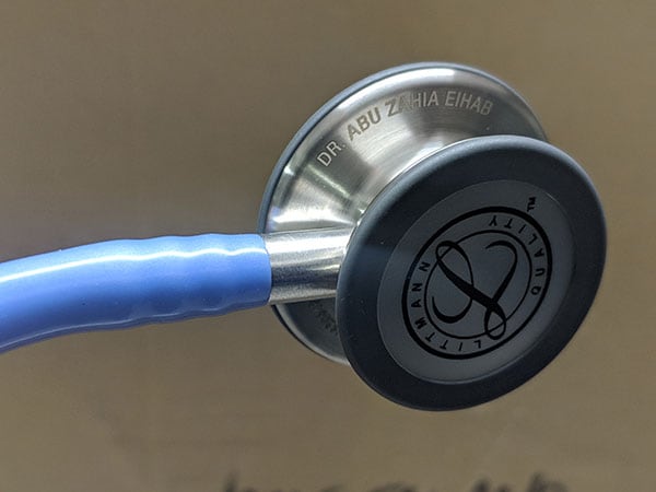 Stethoscope Littmann Laser Engraving - Stethoscope Littmann