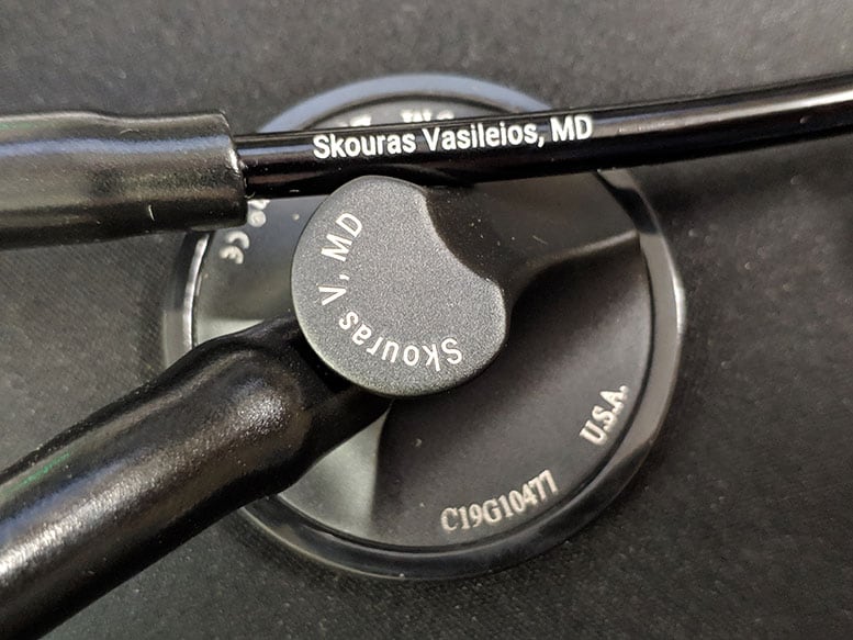 Stethoscope Littmann Laser Engraving - Stethoscope Littmann